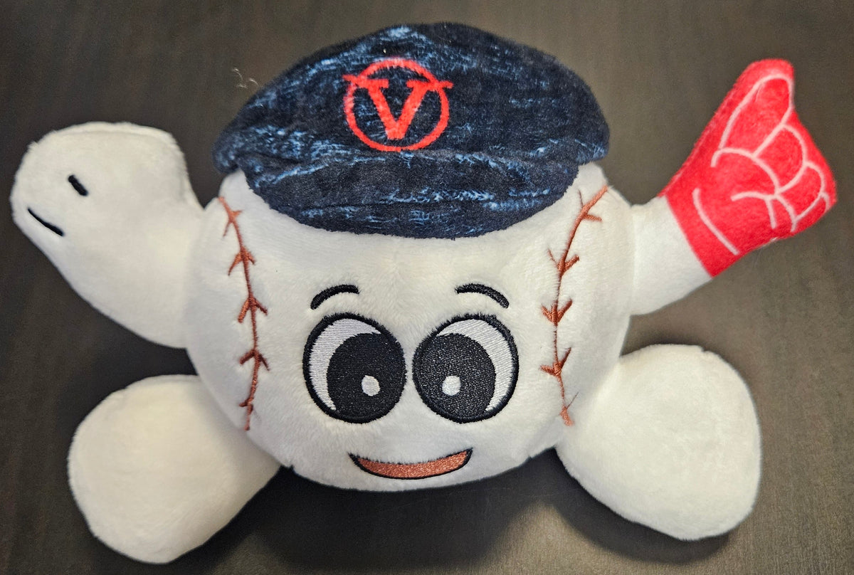 Baseball Face Plush with Foam Finger – Minor League Baseball Official Store