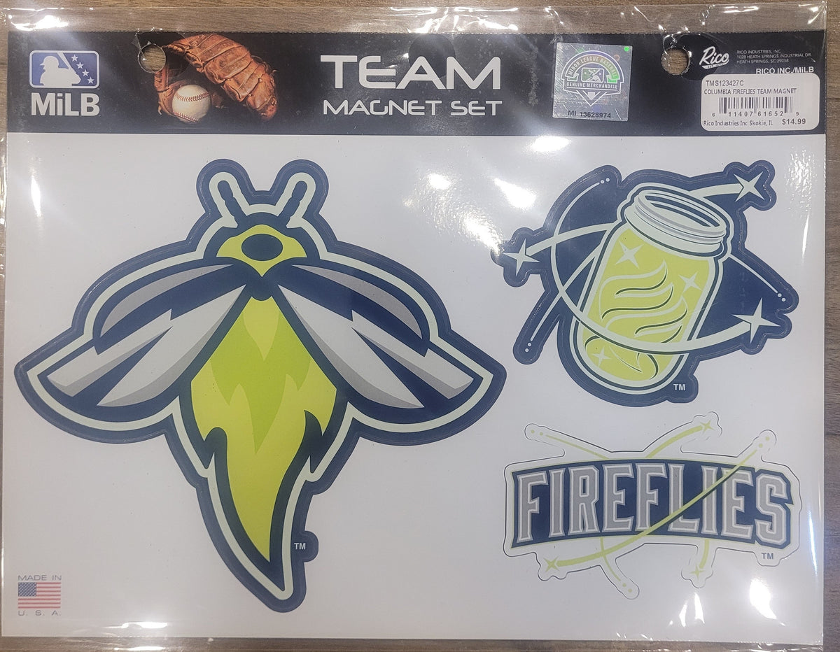 Fireflies Team Magnet Set – Minor League Baseball Official Store