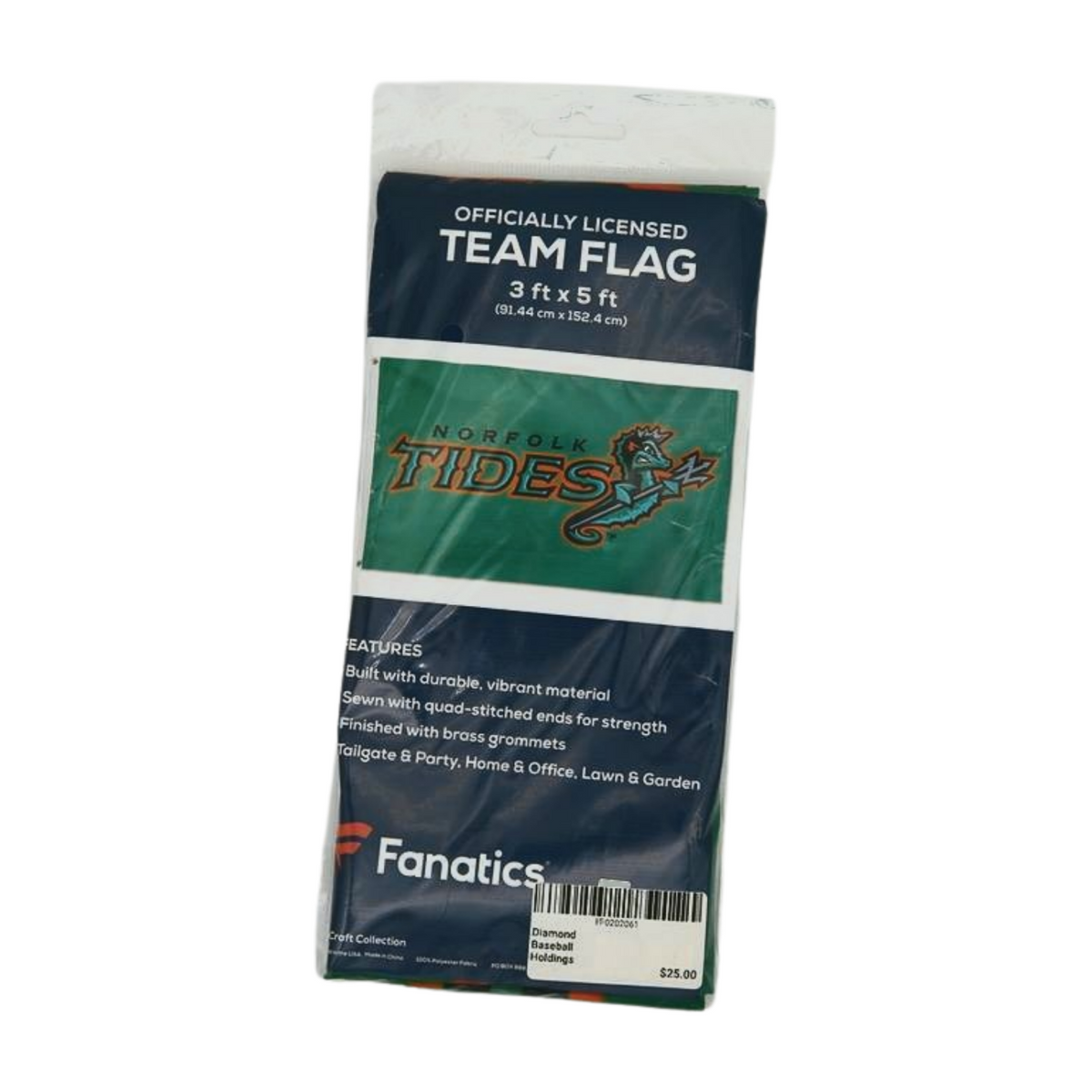 Norfolk Tides Team Flag – Minor League Baseball Official Store