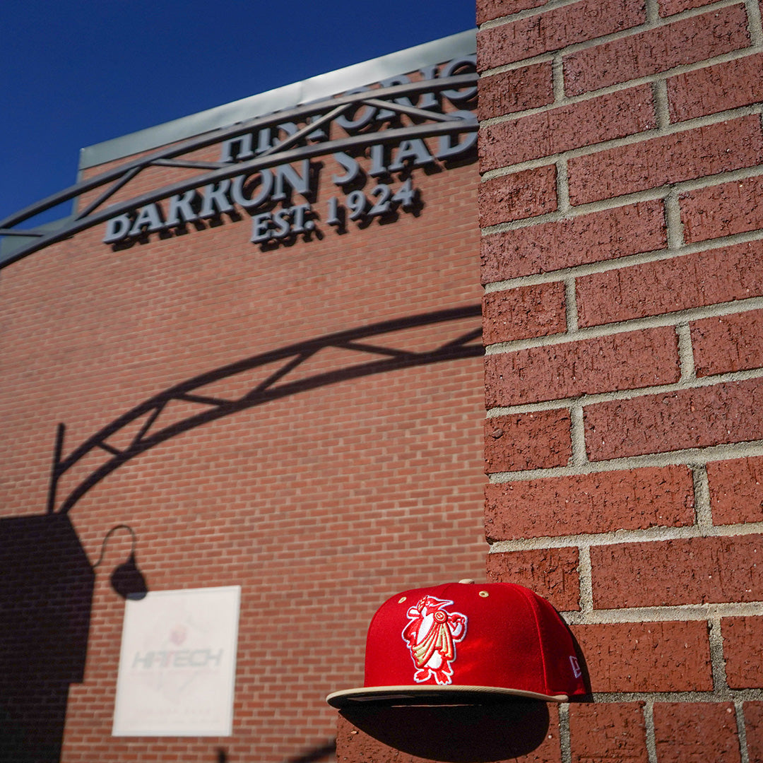 Rome Emperors New Era 59FIFTY Red and Gold Fitted – Minor League ...