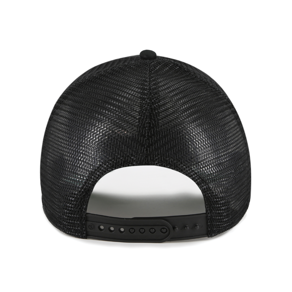 Indianapolis Indians '47 Adult Black Branson MVP Adjustable Trucker Sn ...