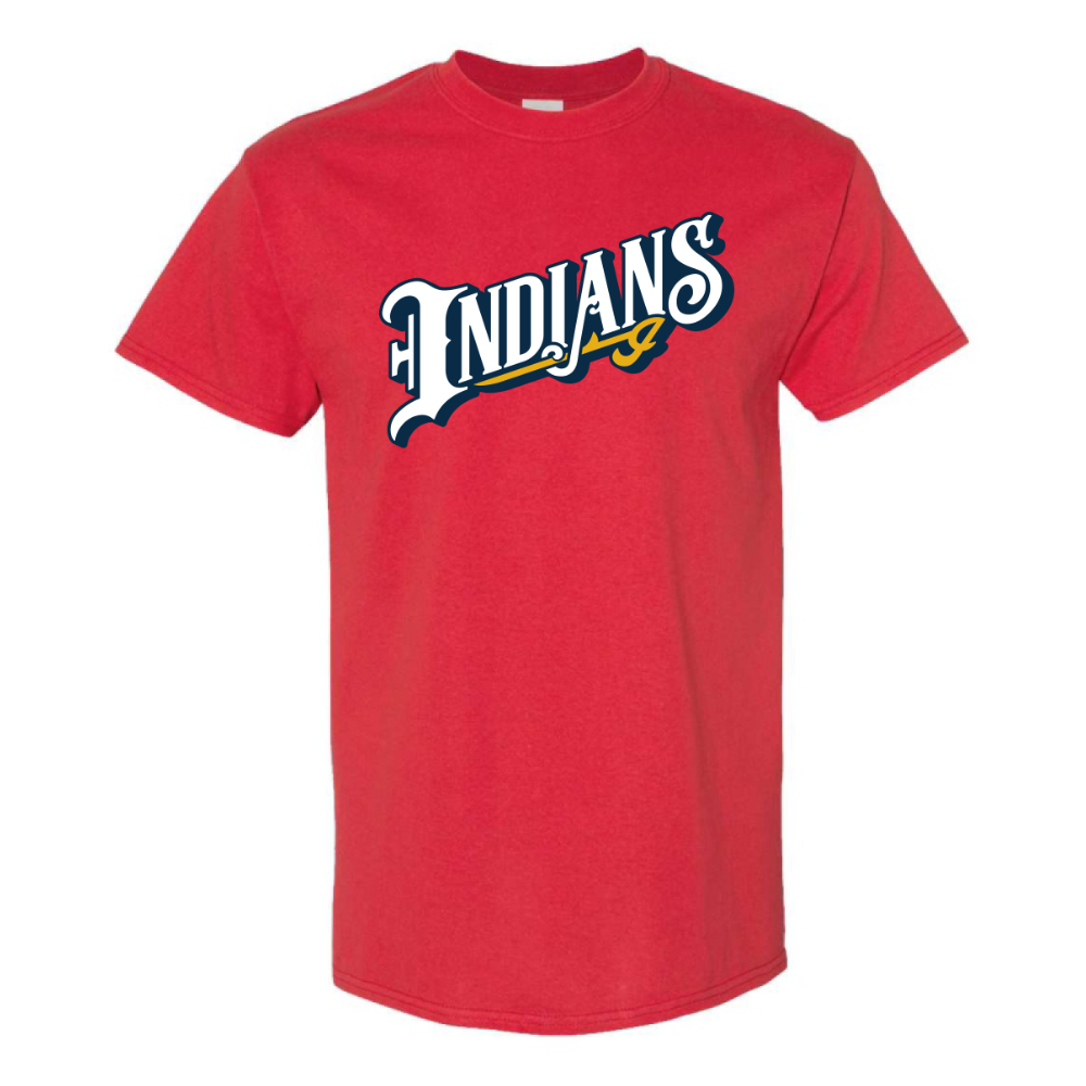 Indianapolis Indians Toddler Red Indians Wordmark Tee – Minor League ...