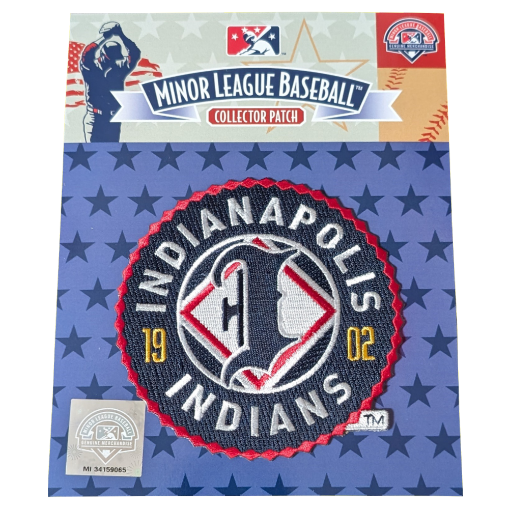 Indianapolis Indians Commemorative Primary Logo Sleeve Patch – Minor ...