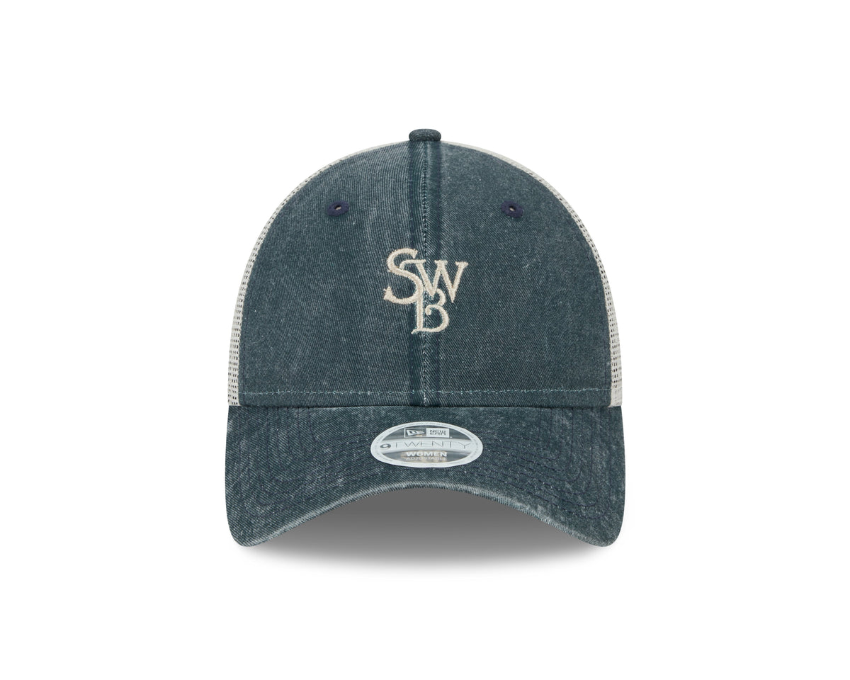 Scranton Wilke's-Barre RailRiders New Era Ladies Micro Denim Cap ...