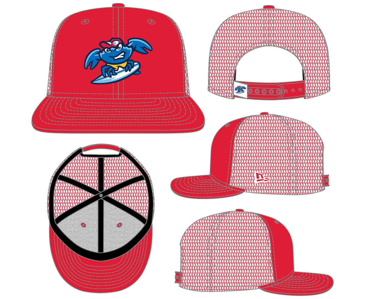 Jersey Shore BlueClaws New Era Youth 9FIFTY Home Snapback Trucker Cap ...