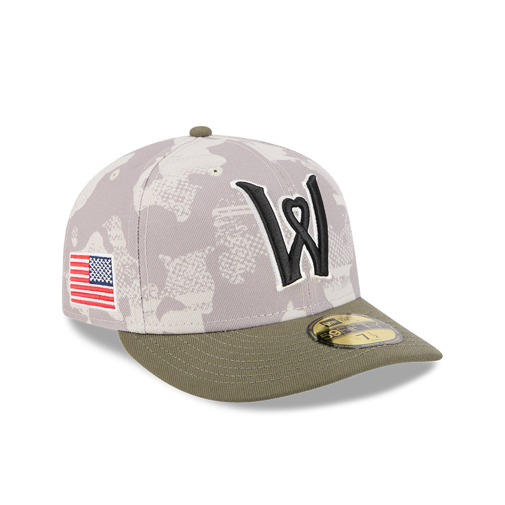 Worcester Red Sox 2025 On-Field Armed Forces Day 59FIFTY Fitted Cap ...