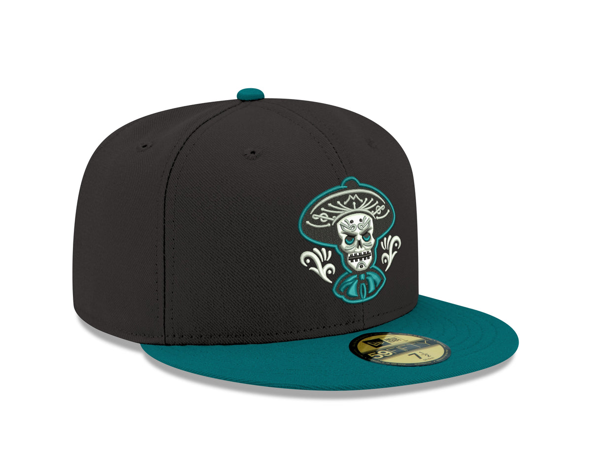 Albuquerque Isotopes Hat-Mariachis 5950 Black/Teal – Minor League ...