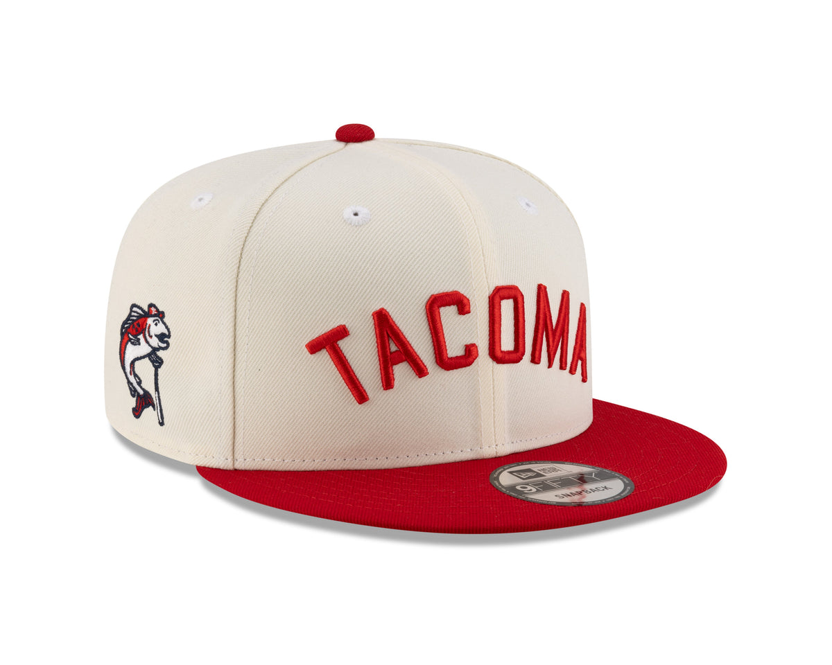Tacoma Rainiers New Era 9Fifty Chrome Red Slammin' Sam Snapback Cap ...