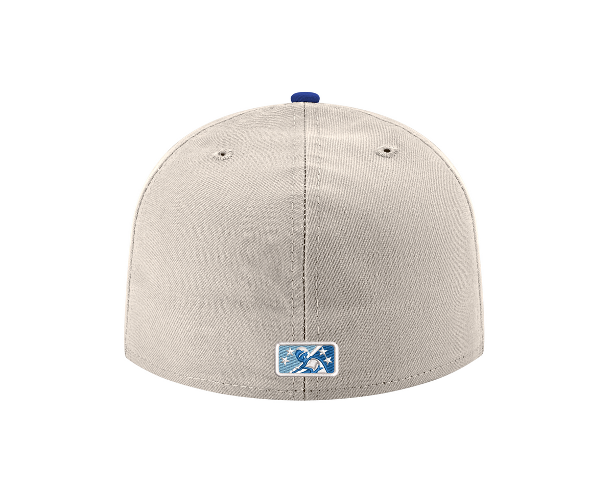 Rome Emperors New Era 59FIFTY Light Blue/Chrome Fitted – Minor League ...
