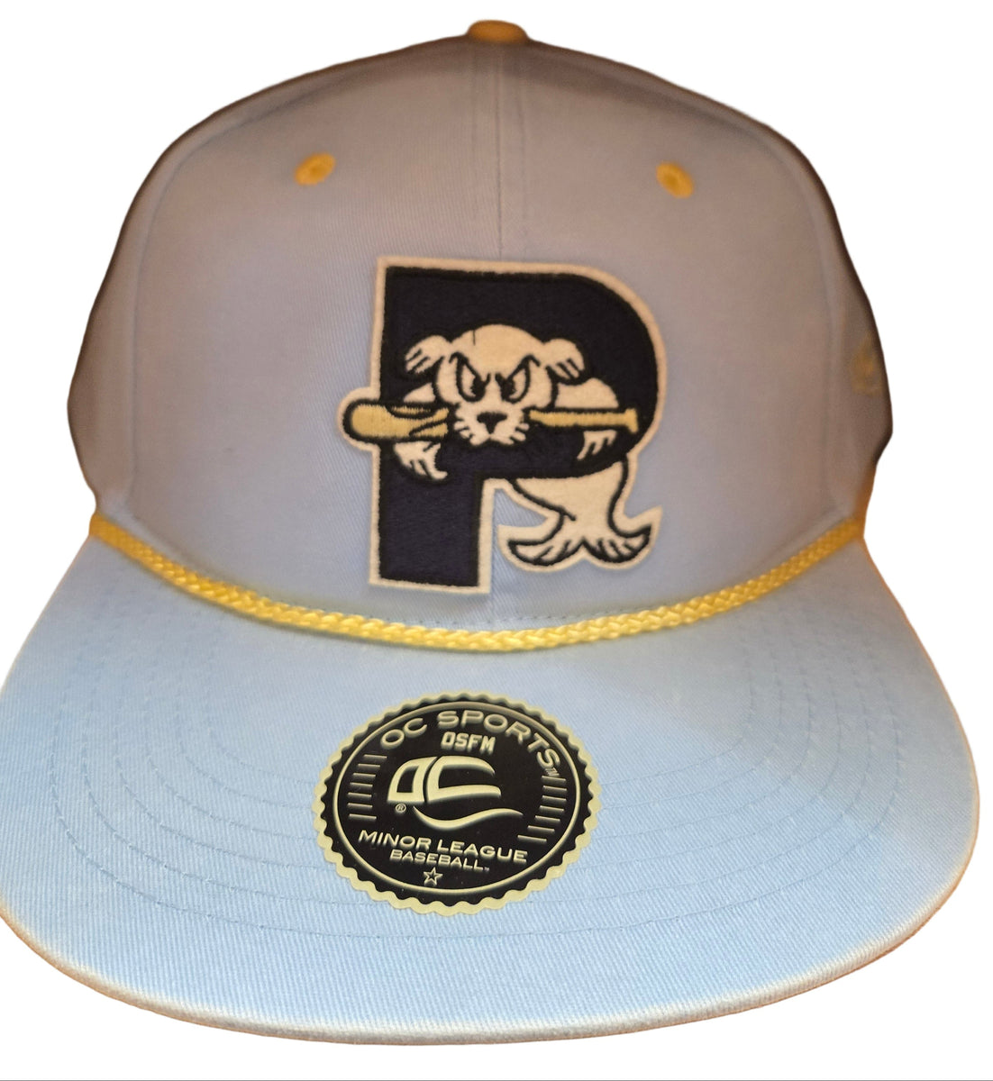 Portland Sea Dogs Blue/Yellow Dusty Cord Cap – Minor League Baseball ...