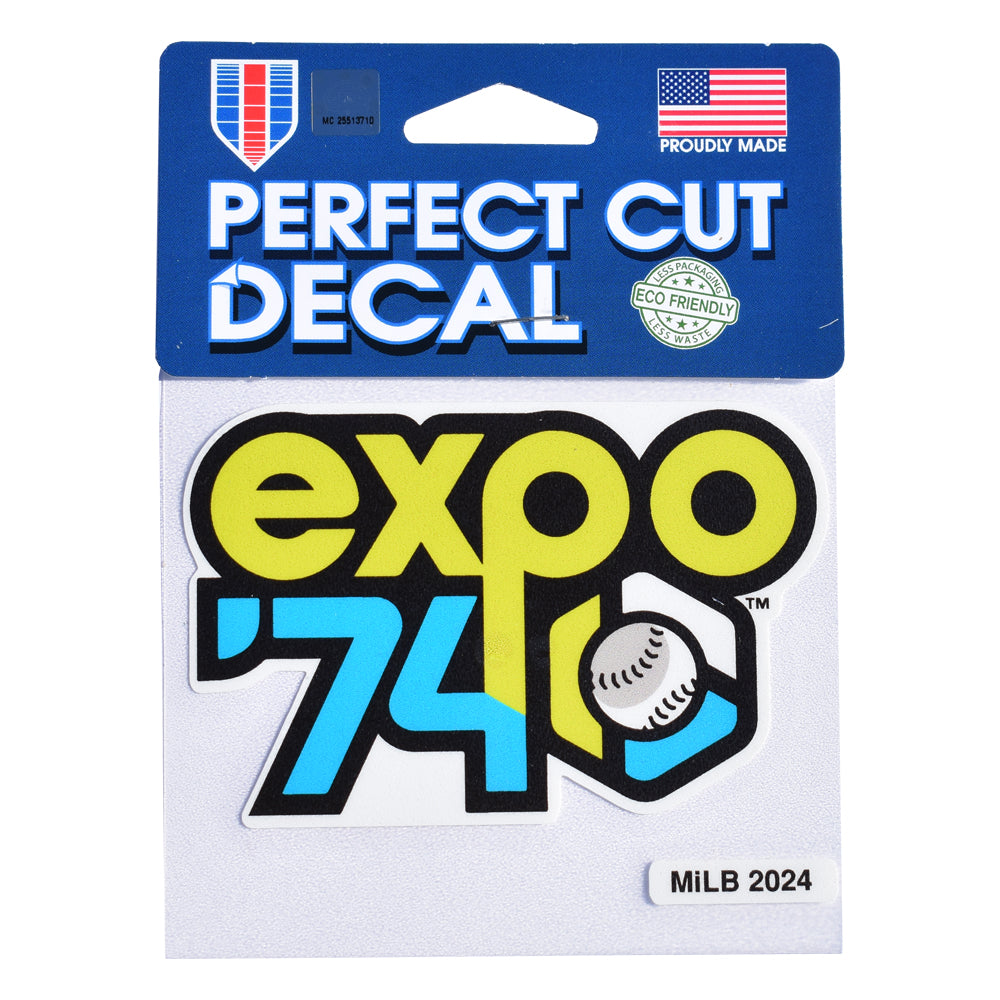 Spokane Indians Expo '74 Decal – Minor League Baseball Official Store