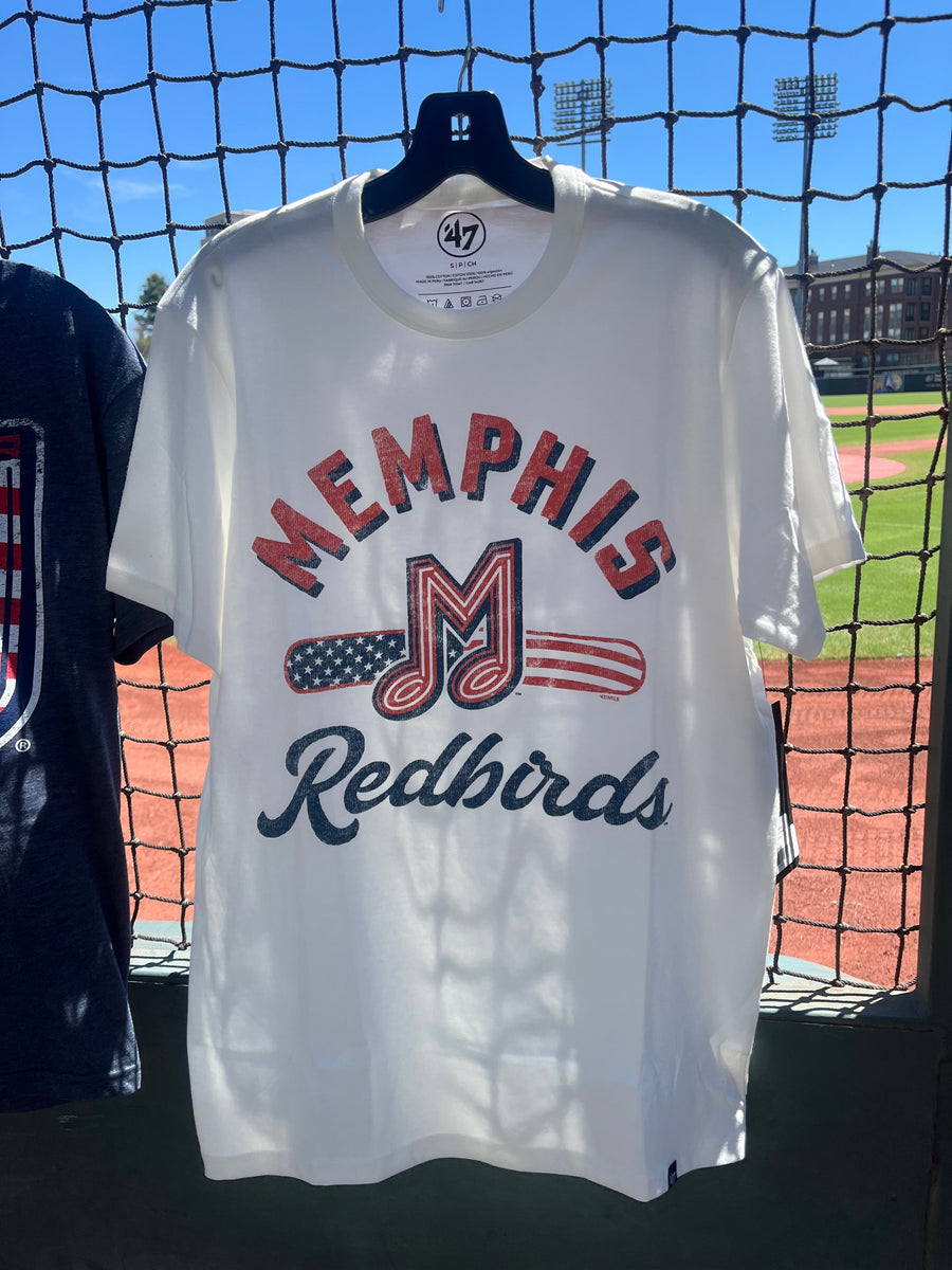 Memphis Redbirds 47' Brand Glory Days Tee – Minor League Baseball ...