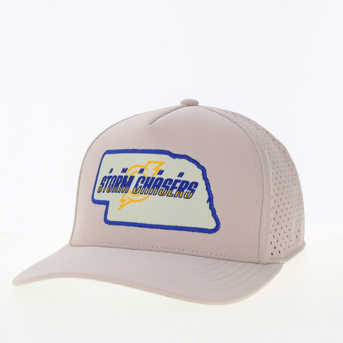 Omaha Storm Chasers L2 Brands Tan Cut Above Cap – Minor League Baseball ...