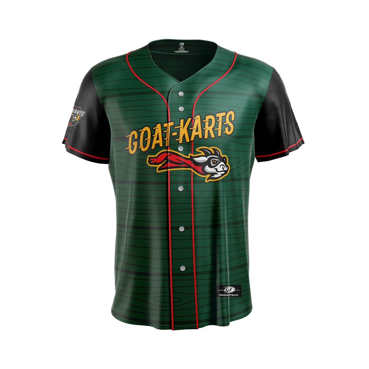 Hickory Crawdads OT Sports Hickory Goat-Karts Mens Replica Jersey ...