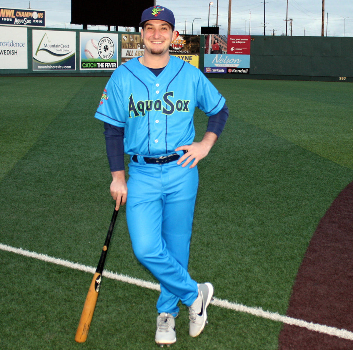 Everett AquaSox Color Splash Replica Jerseys – Minor League Baseball ...