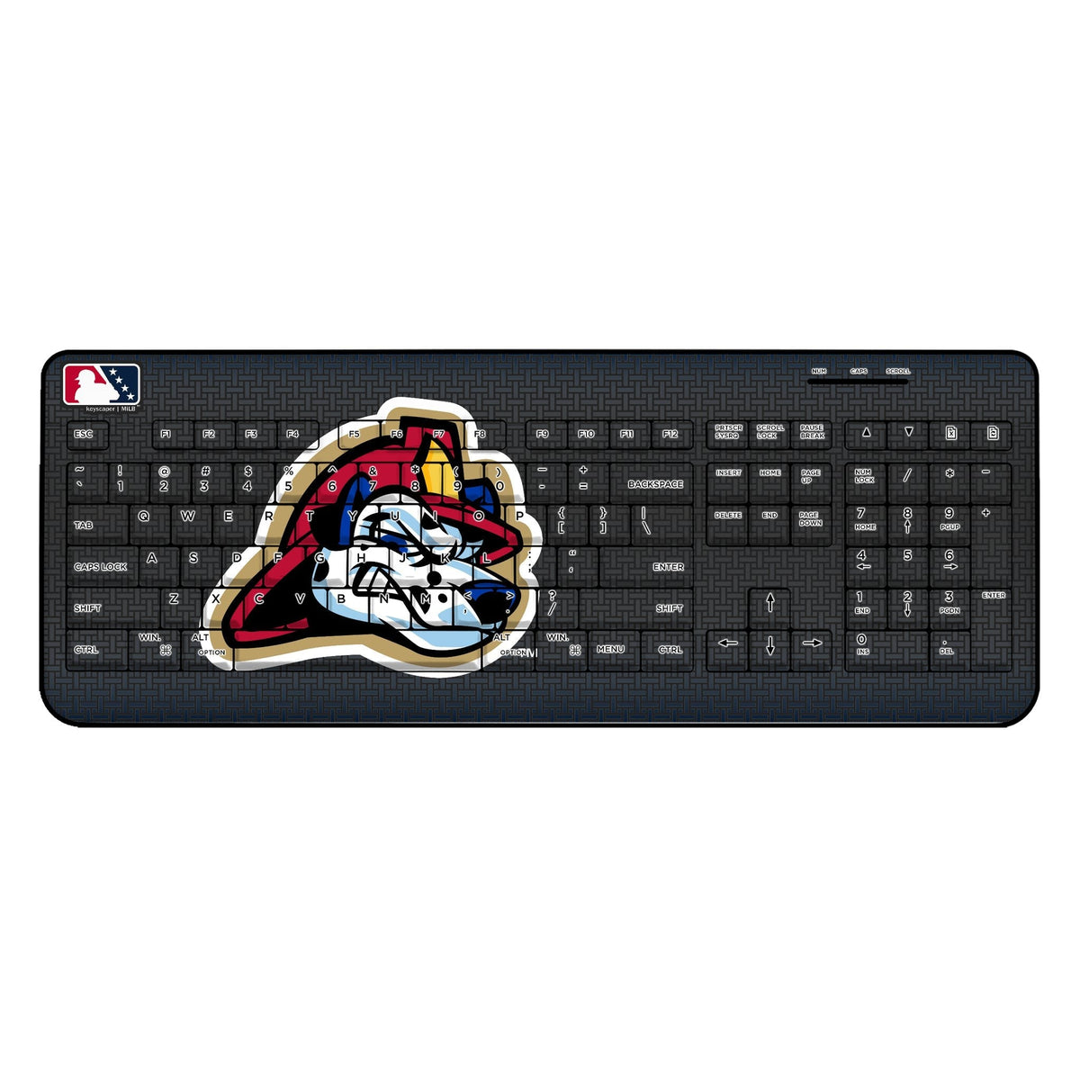 Peoria Chiefs Linen Wireless USB Keyboard – Minor League Baseball ...