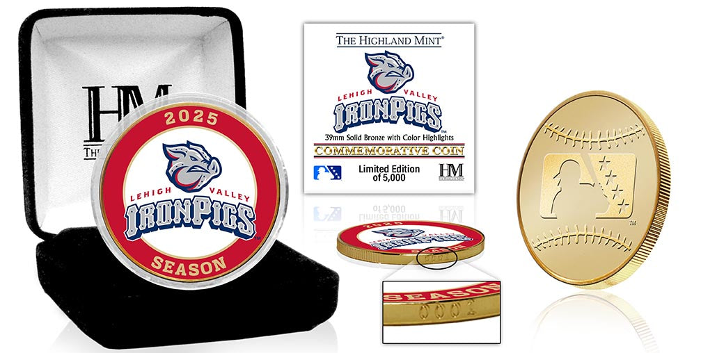 Lehigh Valley IronPigs Limited Edition 2025 Coin – Minor League ...