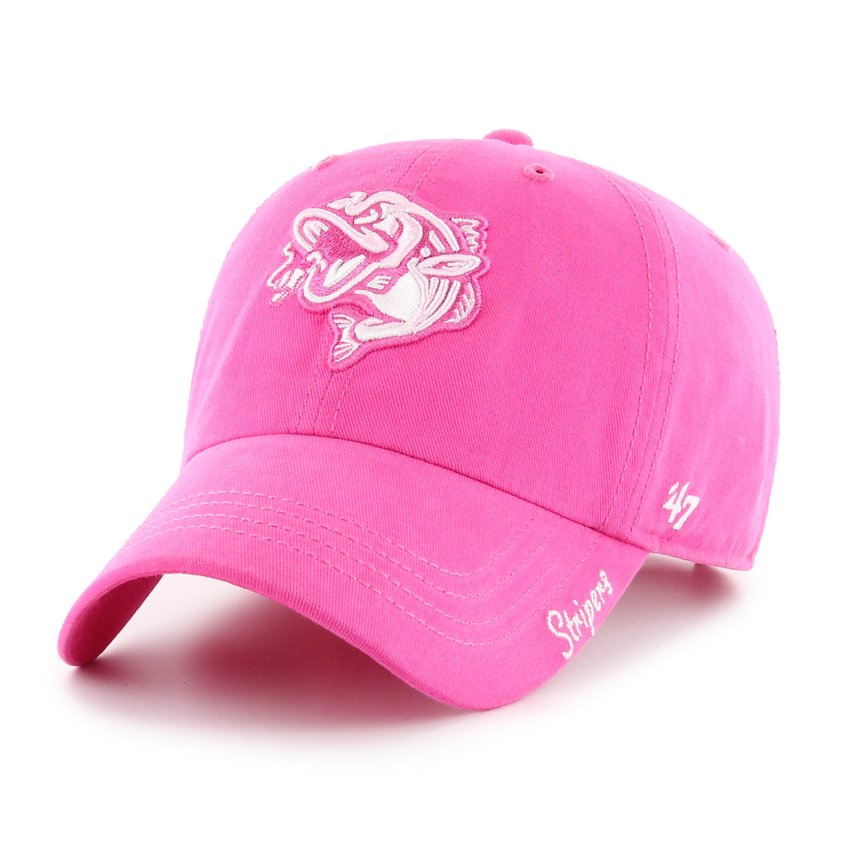 Gwinnett Stripers '47 Womens Magenta Miata Clean Up Cap – Minor League ...