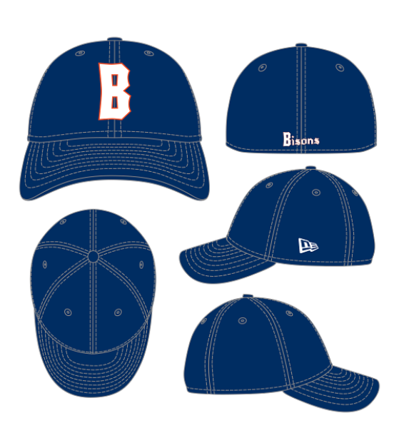 PRE-ORDER Buffalo Bisons Vintage Night 3930 Cap – Minor League Baseball ...