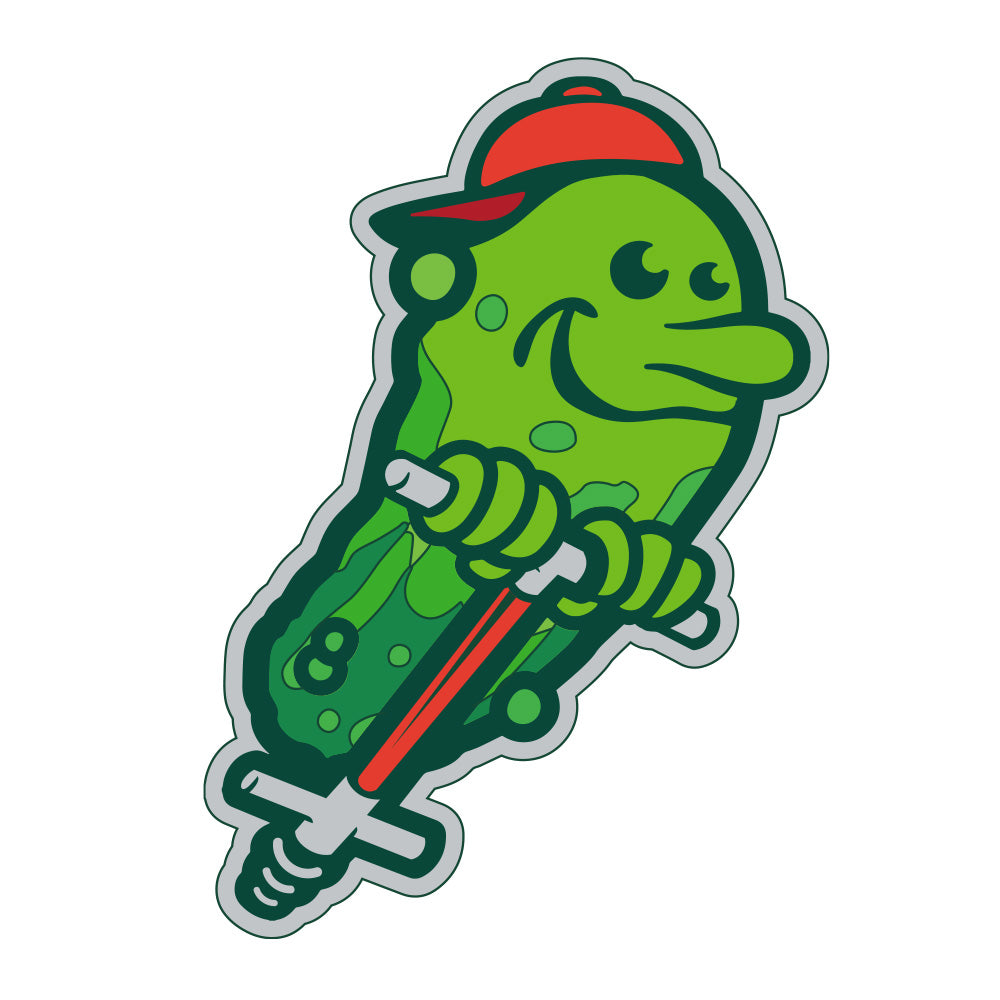 Hartford Yard Goats Bouncing Pickles Lapel Pin – Minor League Baseball ...