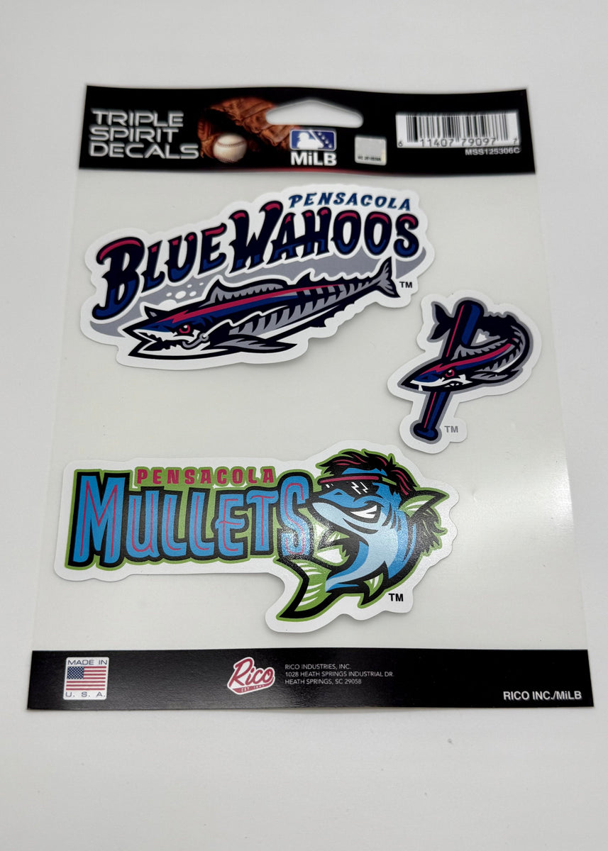 Pensacola Blue Wahoos Sticker Pack – Minor League Baseball Official Store