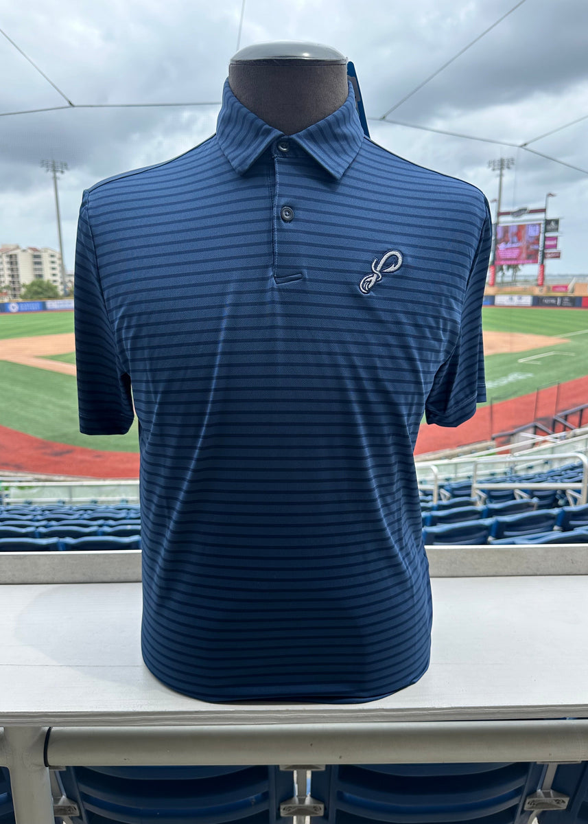 Pensacola Blue Wahoos Columbia Smooth Roll Polo – Minor League Baseball ...