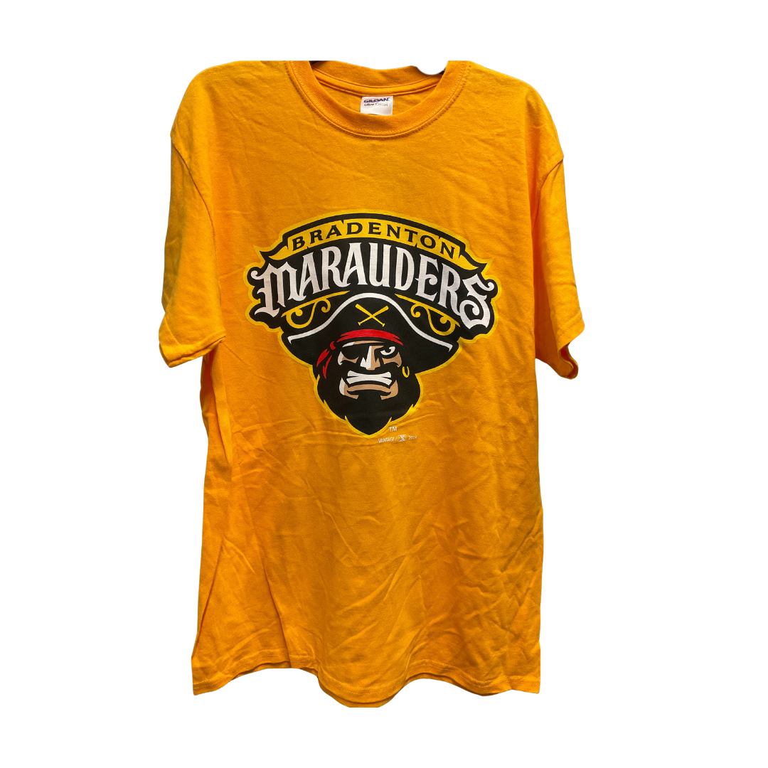 Bradenton Marauders Primary Logo T-Shirt – Minor League Baseball ...
