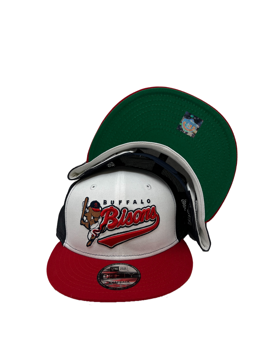 Buffalo Bisons Retro '88 Script Mesi 950 Snapback Adjustable Cap ...