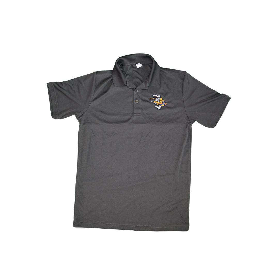 Charcoal Home Logo Polo – Minor League Baseball Official Store