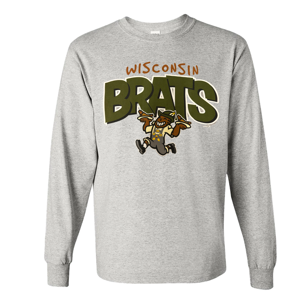 Wisconsin Brats Nova L/S Tee – Minor League Baseball Official Store