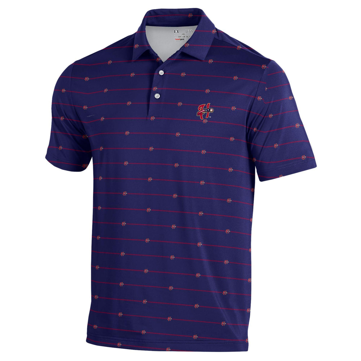 Under Armour Striped Polo – Minor League Baseball Official Store