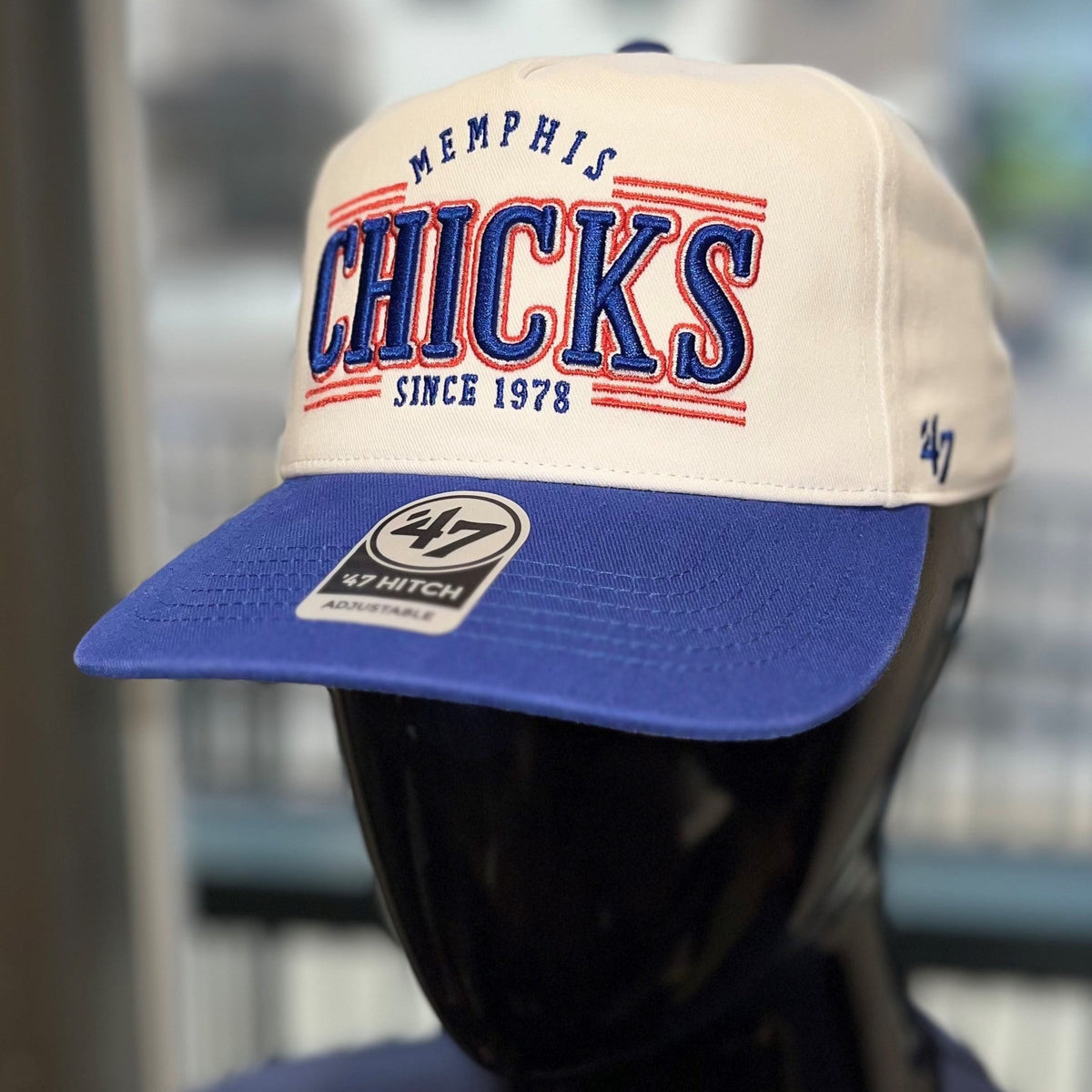 Memphis Chicks Stream Line '47 Hitch Cap – Minor League Baseball ...