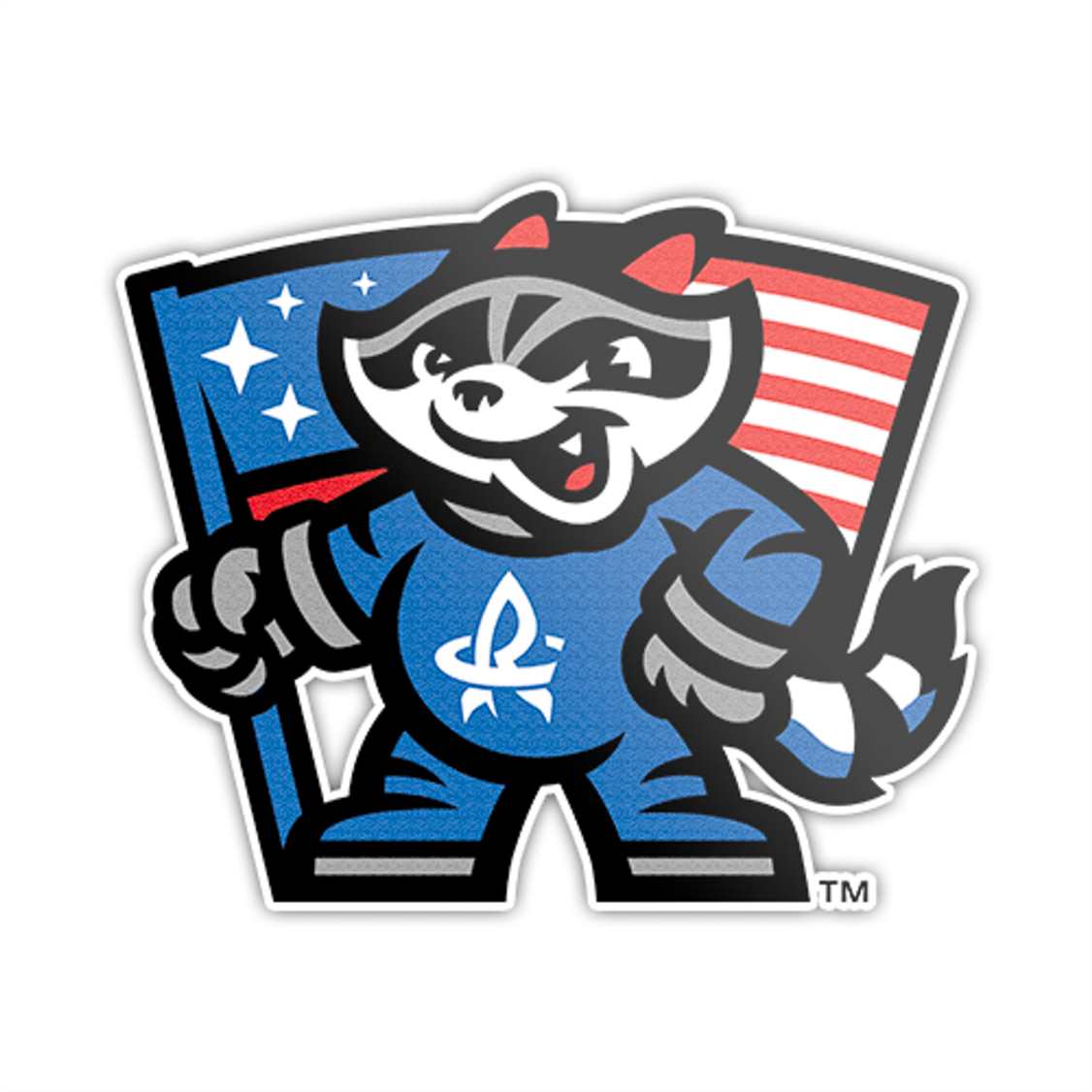 Car Decal American Emblem Trash Panda – Minor League Baseball Official ...