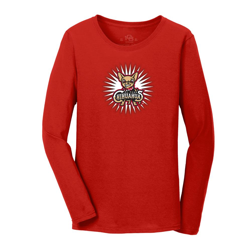 WOMEN'S 108 STITCHES BUG L/S TEE – Minor League Baseball Official Store