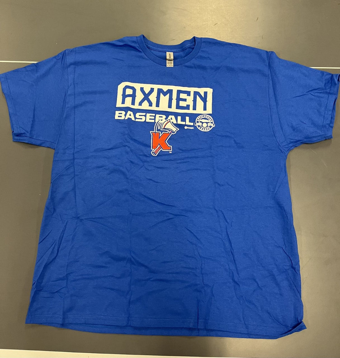 Axmen Block Logo tee – Minor League Baseball Official Store
